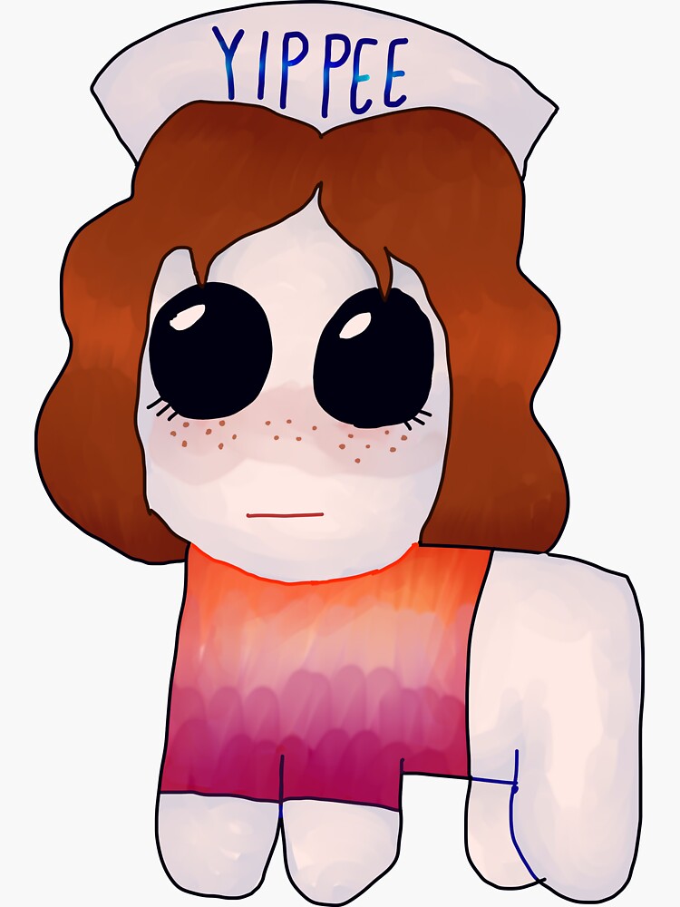 "Robin Buckley Stranger Things Autism Creature" Sticker for Sale by ...