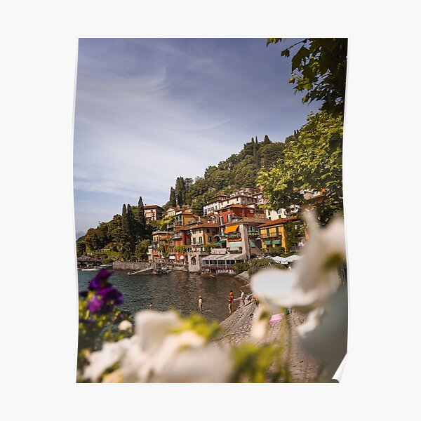 "Varenna" Poster for Sale by postcardsfromr | Redbubble