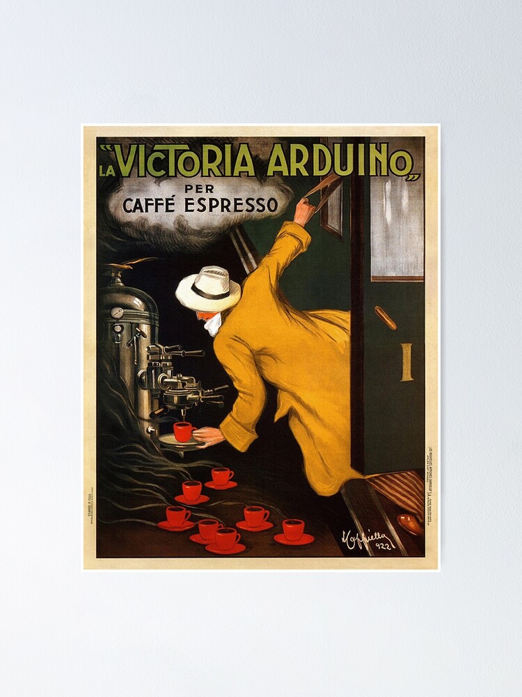 "Vintage Poster - Italy - Coffee - Victoria Arduino,La Victoria Arduino ...