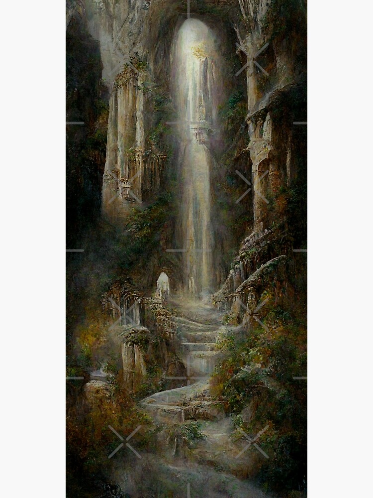 "Secrets Pathways in a Fantasy World " Poster for Sale by Aexlotyl ...