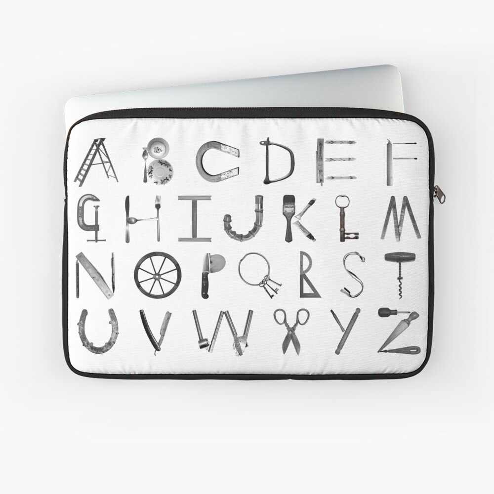 "Object Alphabet" Sticker for Sale by emmajfitz | Redbubble