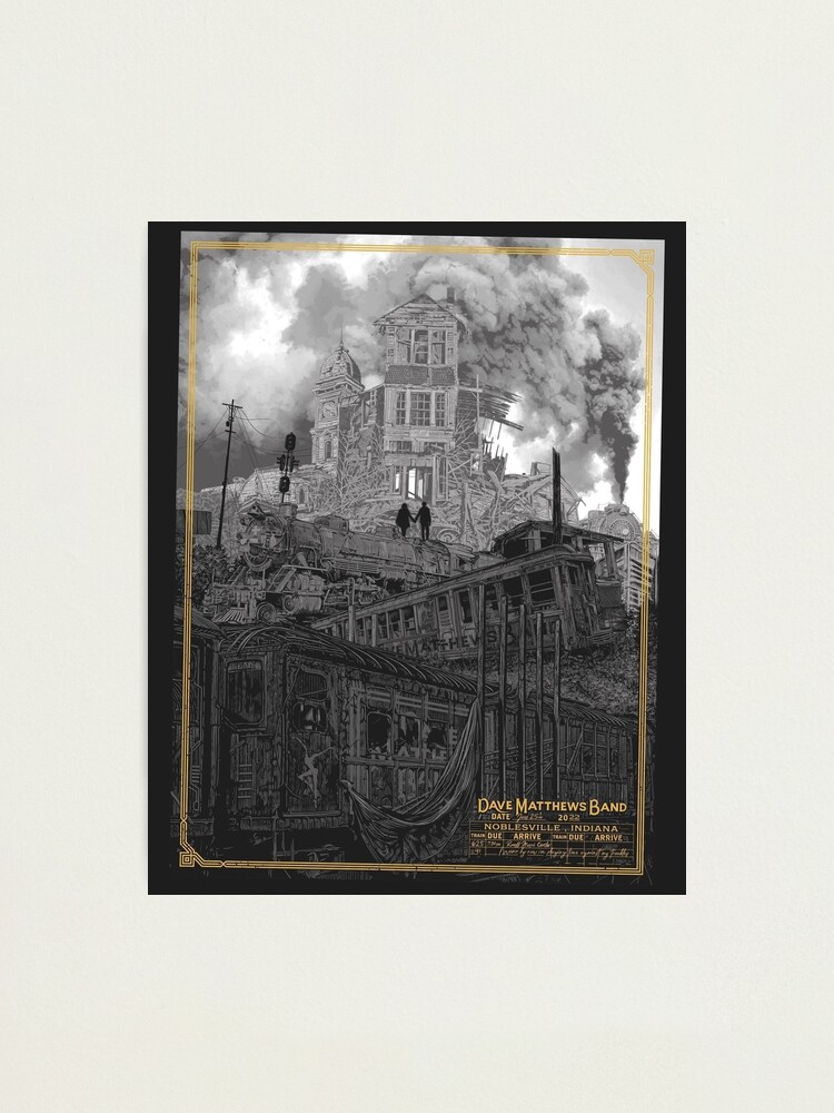 "DMB DAVE TOUR 2022 MATTHEWS BAND POSTER" Photographic Print for Sale ...