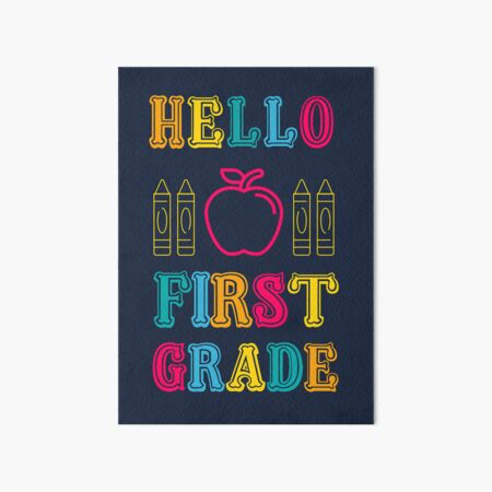 "Back to School Hello First grade | Back to School Hello First Grade ...