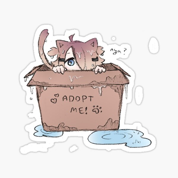 "neko nemmie" Sticker for Sale by NemmieNimbus | Redbubble