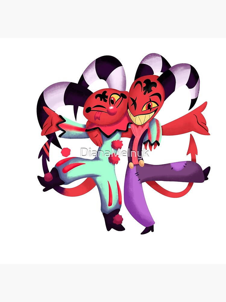 "Helluva boss, Blitzo and Fizzarolli" Photographic Print for Sale by ...