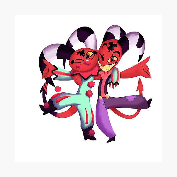 "Helluva boss, Blitzo and Fizzarolli" Photographic Print for Sale by ...