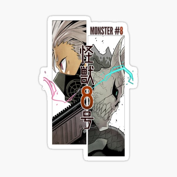 "kaiju no 8" Sticker for Sale by zeromanga | Redbubble
