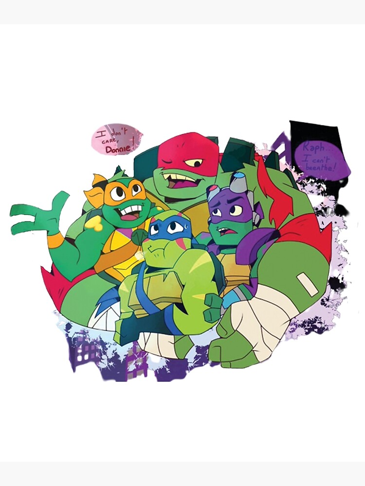 "ROTTMNT HUG" Poster for Sale by Chemselachya | Redbubble