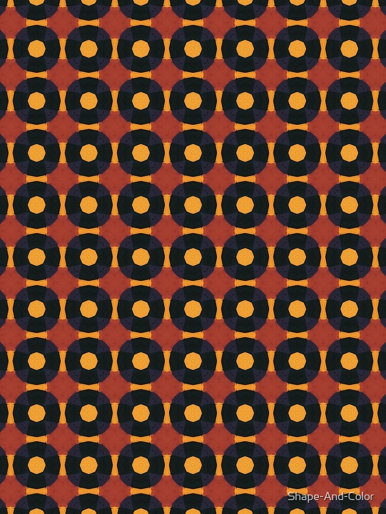 "Heartening and Audacious Sunshiny-Colored Regular Pattern 31" Poster ...