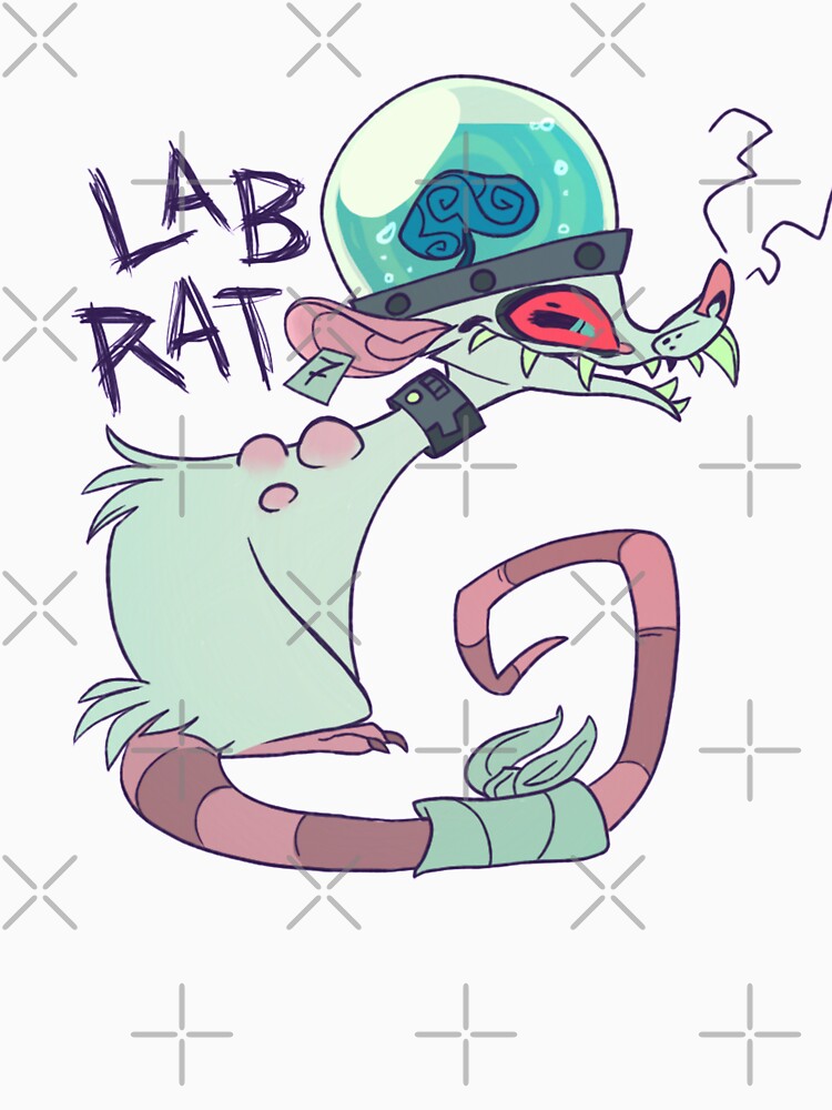 "Lab Rat" T-shirt for Sale by JaneGumball | Redbubble | rat t-shirts ...