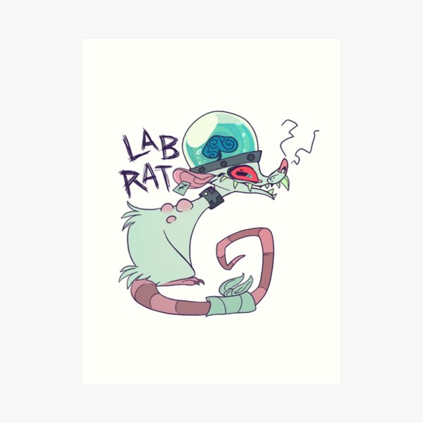 "Lab Rat" Art Print by JaneGumball | Redbubble