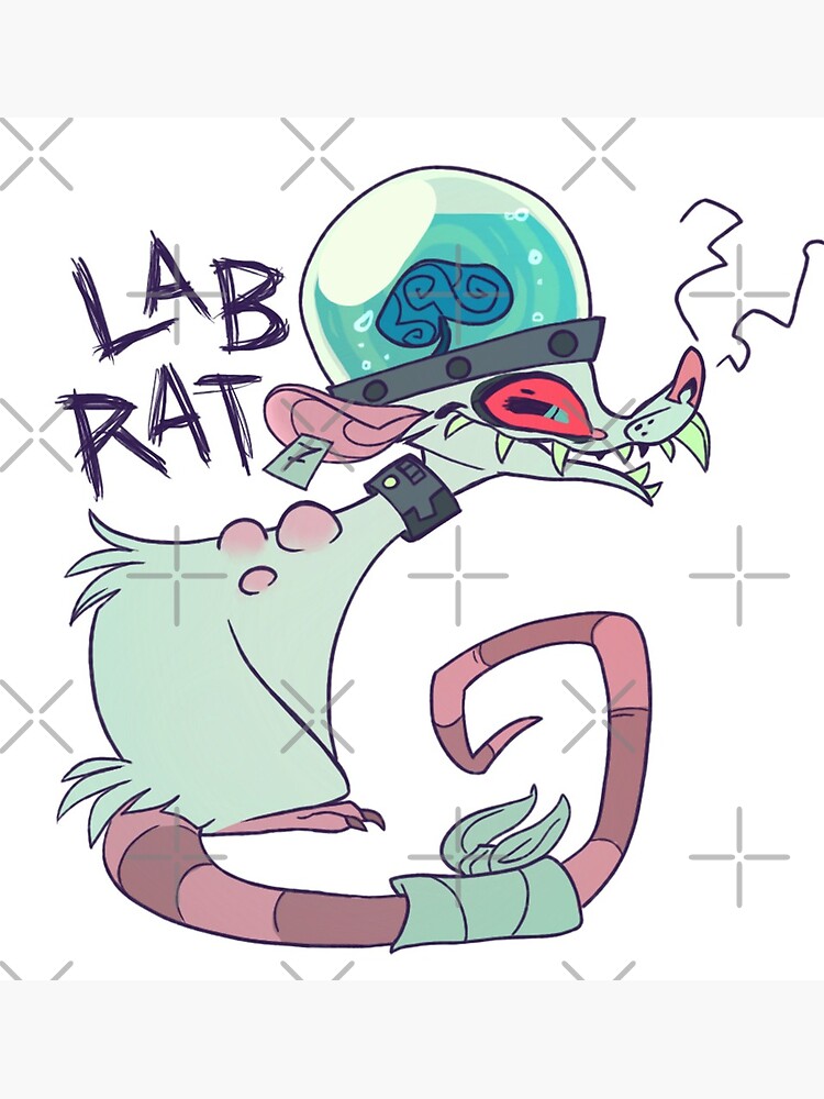 "Lab Rat" Art Print by JaneGumball | Redbubble
