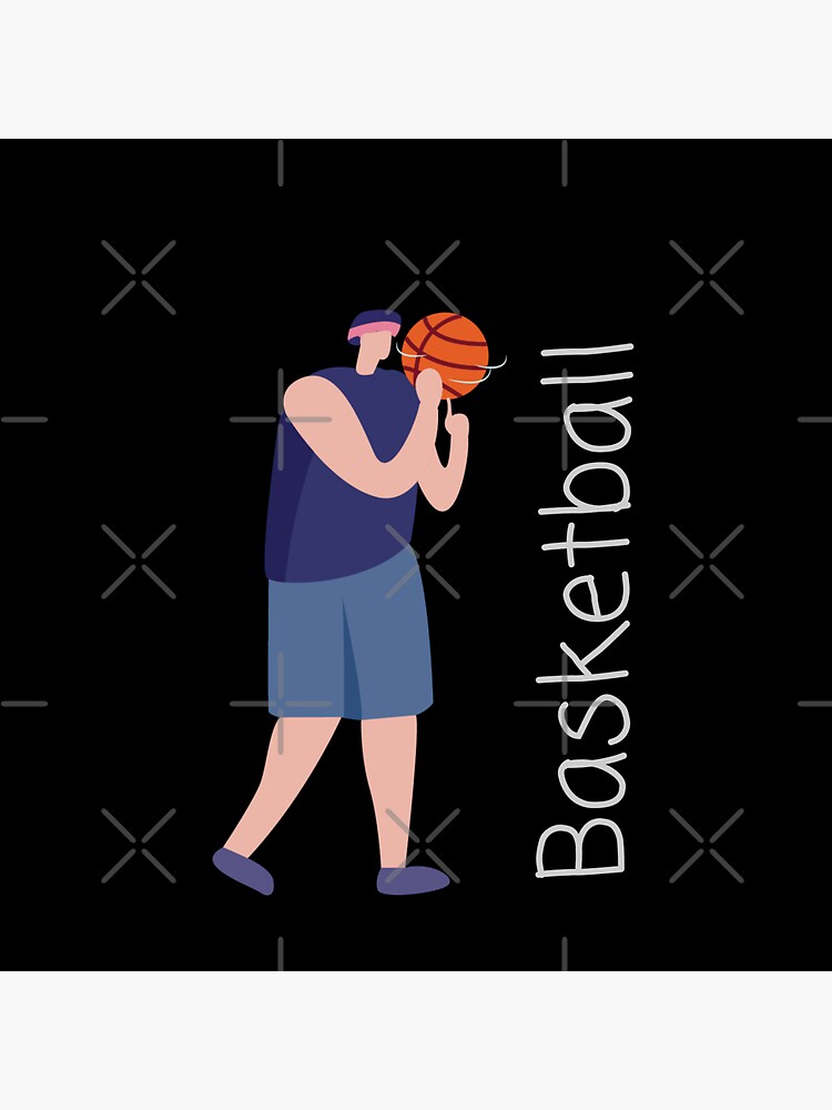 "Basketball Player" Sticker for Sale by stickersstill | Redbubble