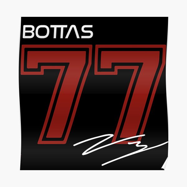 "Valtteri Bottas signature - F1 2023" Poster for Sale by Malaka7 ...