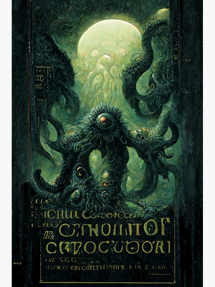 "Cthulhu " Poster for Sale by Gorilla-Prints | Redbubble