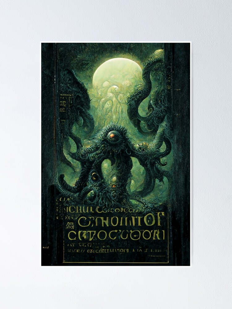 "Cthulhu " Poster for Sale by Gorilla-Prints | Redbubble