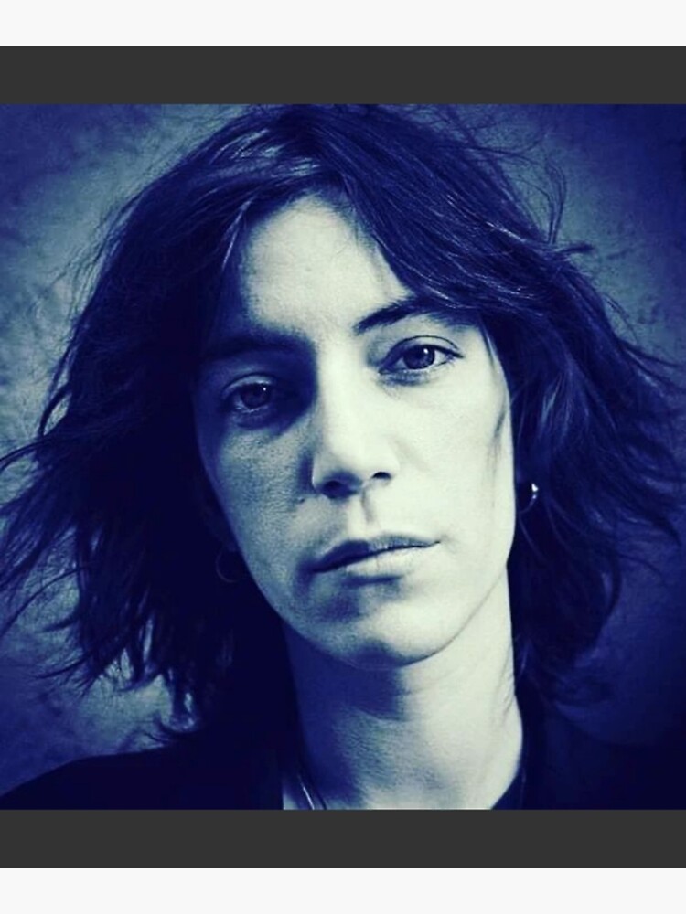 "Fan Art Patti The Vintage Distressed Singer Poet The Band Smith Rock ...