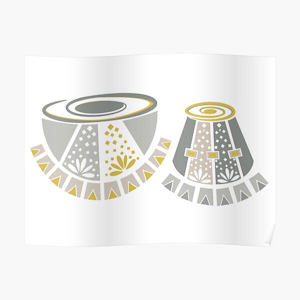 "Abstract Tabla " Poster for Sale by mindikr | Redbubble