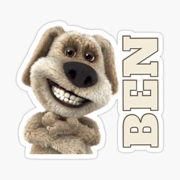 "Talking Ben " Sticker for Sale by ALAEEDDINEBHM | Redbubble