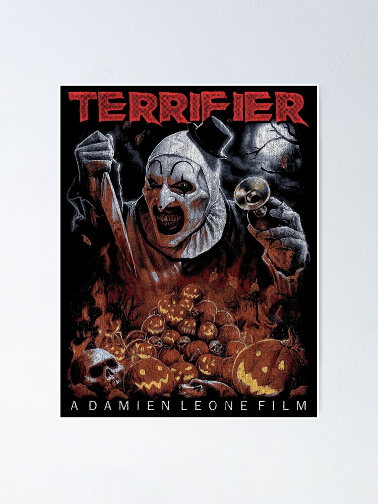 "Terrifier, Horror, Cult Classic" Poster for Sale by StayTruPonyboy ...