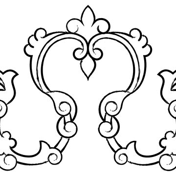 "Persian Arabesque - Eslimi Snake Painting with Ivy" Art Board Print ...