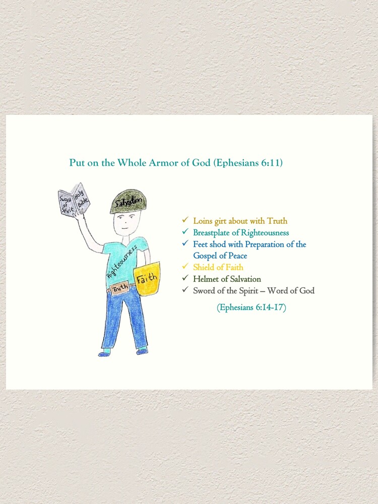 Lámina artística «Efesios Hombre, Cristiano, Evangelio, Efesios, Toda ...