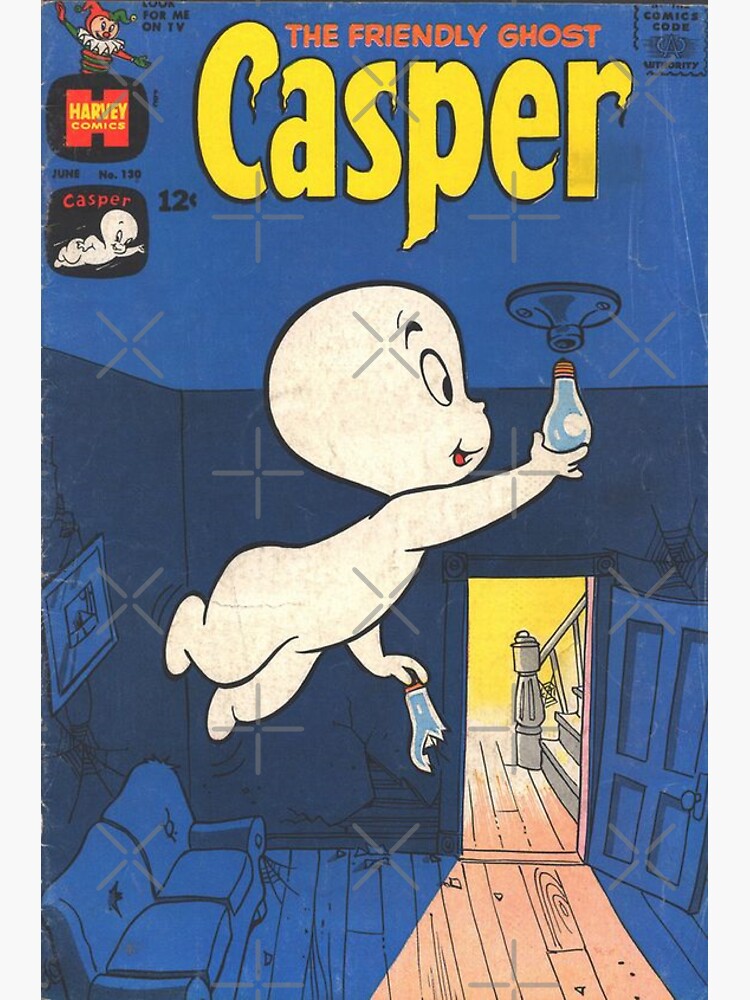 "Casper - vintage comic" Sticker for Sale by auroragalavis | Redbubble