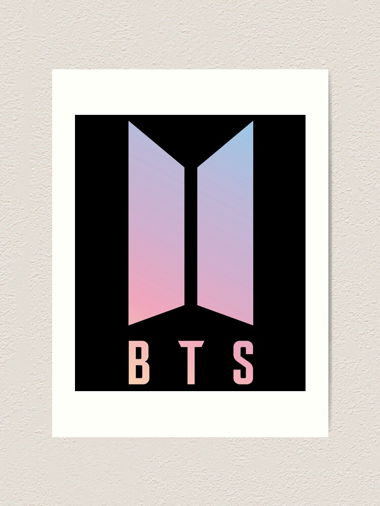 "Bts Logo" Art Print for Sale by margueritta | Redbubble