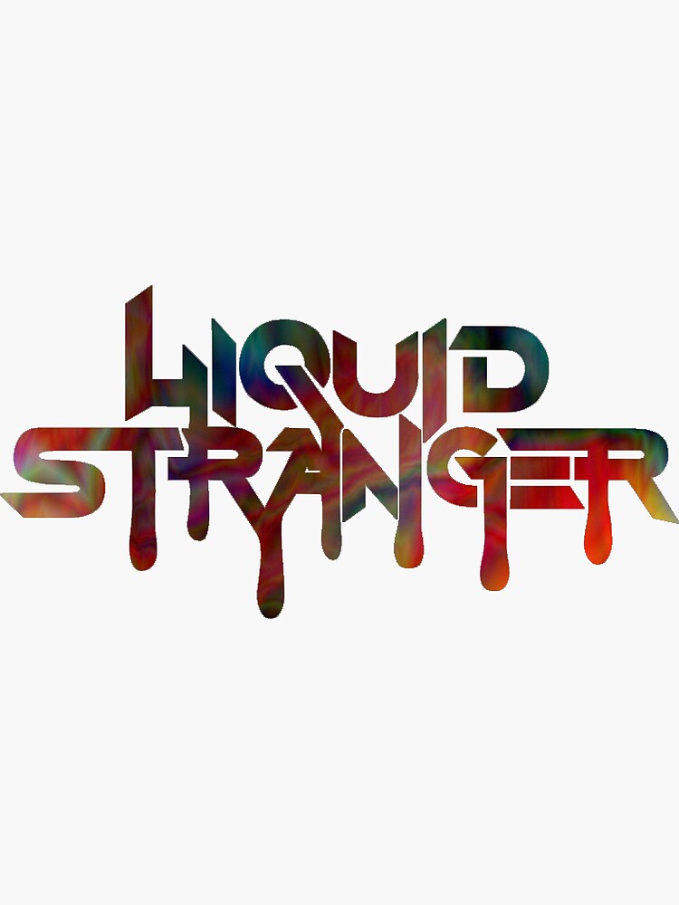 "Liquid Stranger logo" Sticker for Sale by meganinsane | Redbubble