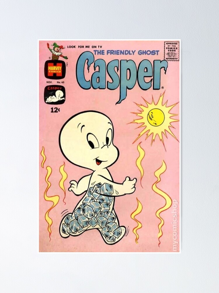 "Casper - vintage comic" Poster for Sale by auroragalavis | Redbubble