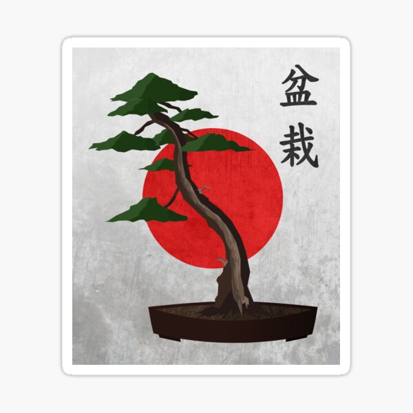 Bonsai Stickers | Redbubble