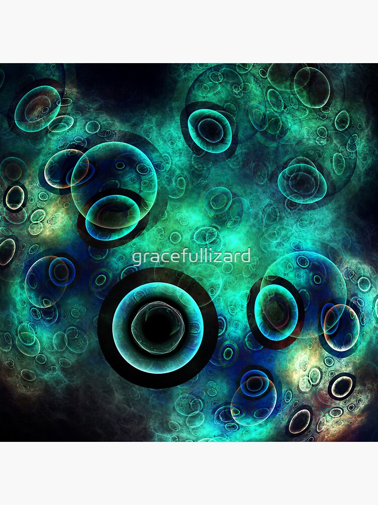 "Subspace Continuum" Sticker by gracefullizard | Redbubble