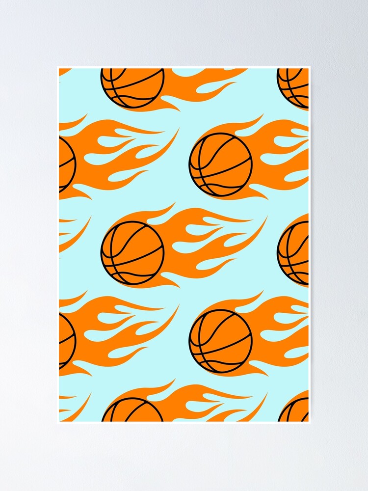 "preppy school supplies basketball" Poster for Sale by Soofingscapes ...