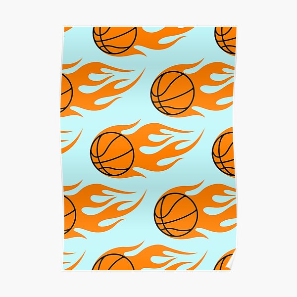 "preppy school supplies basketball" Poster for Sale by Soofingscapes ...