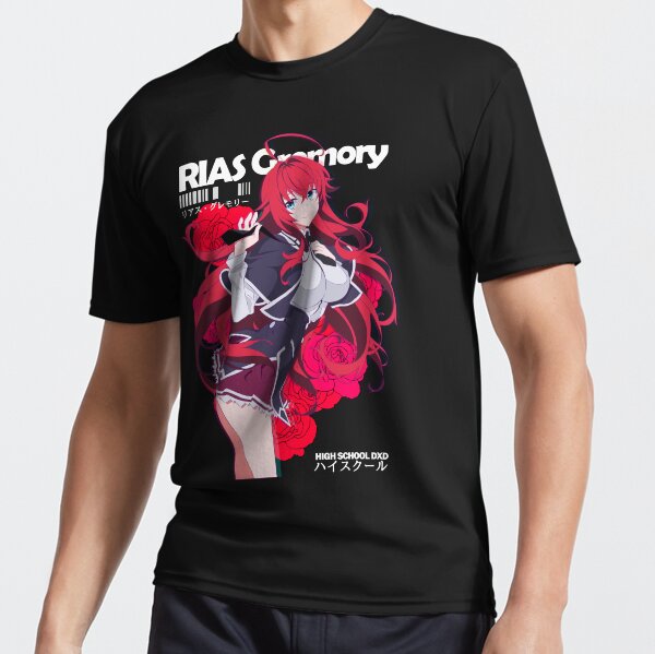 "Rias Gremory v2 - High School Dxd" Active T-Shirt for Sale by Shugoku ...