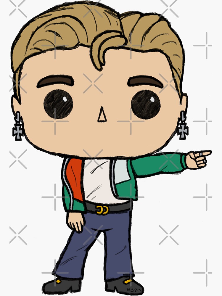 "BTS Jimin Dynamite (Color)" Sticker for Sale by mymikrokosmos | Redbubble