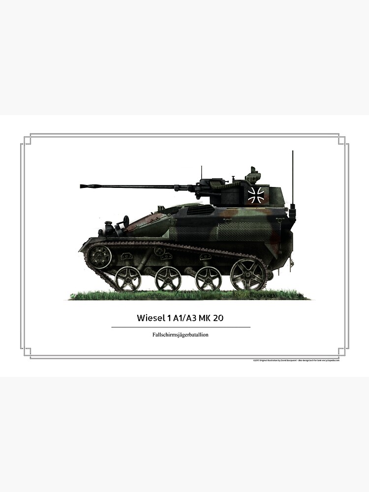 "Wiesel 1A1/A3 Mk20" Sticker for Sale by TheCollectioner | Redbubble