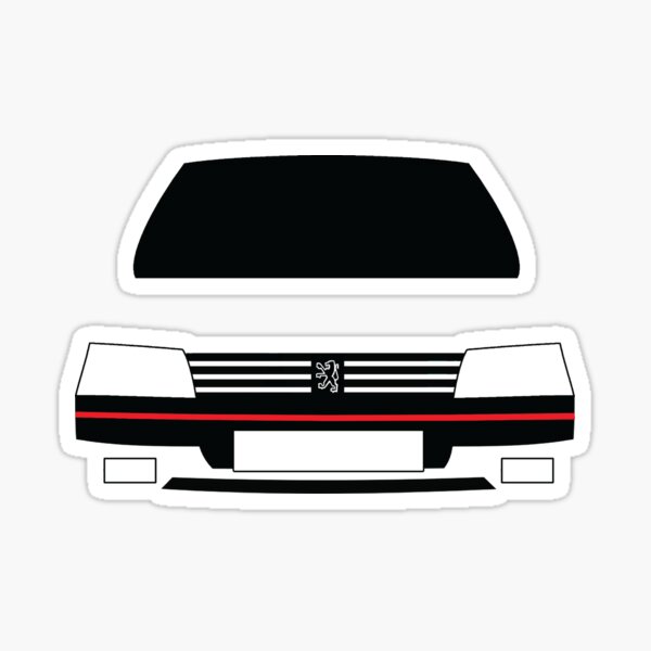 Stickers sur le thème Peugeot 205 | Redbubble
