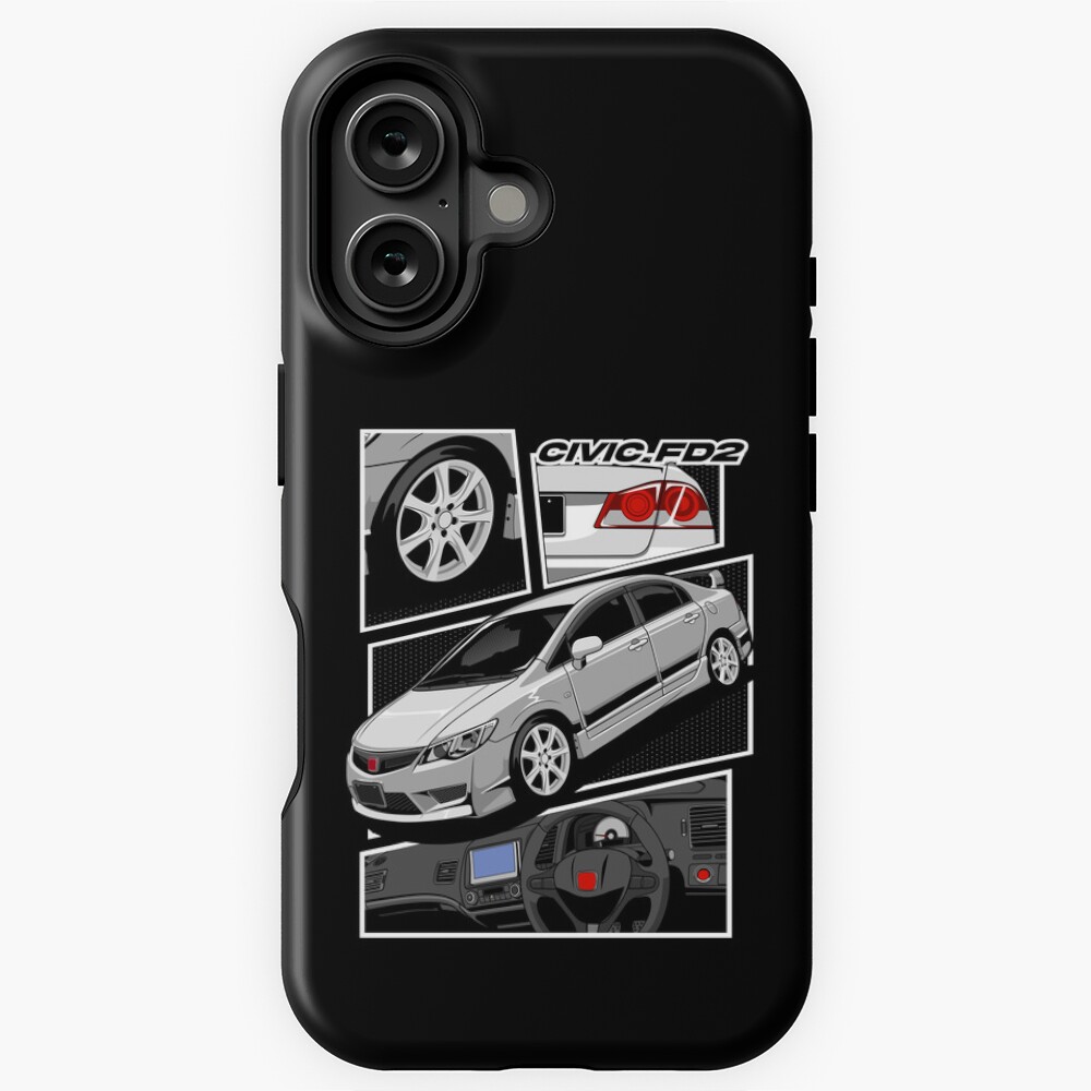 "Civic FD2 Type R" Poster for Sale by haiproject | Redbubble