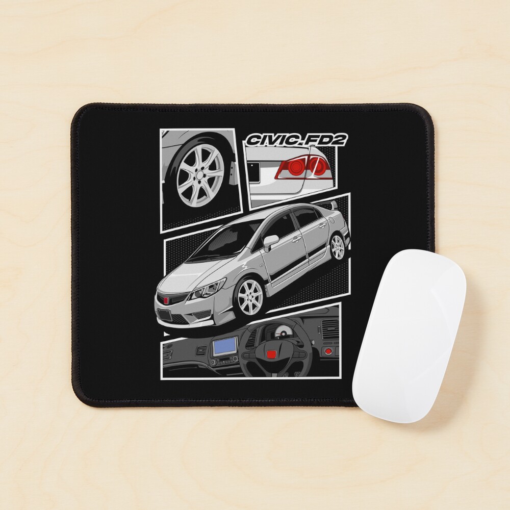 "Civic FD2 Type R" Poster for Sale by haiproject | Redbubble