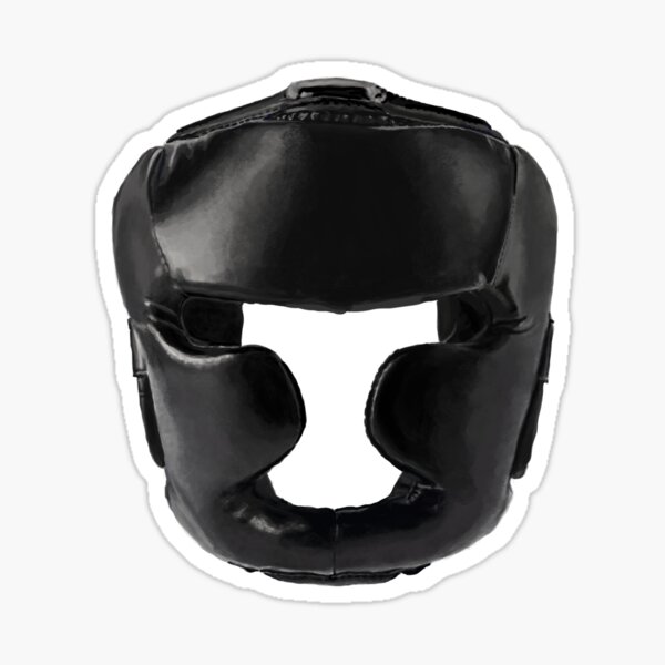 "boxing headgear helmet" Sticker for Sale by julesrincon | Redbubble