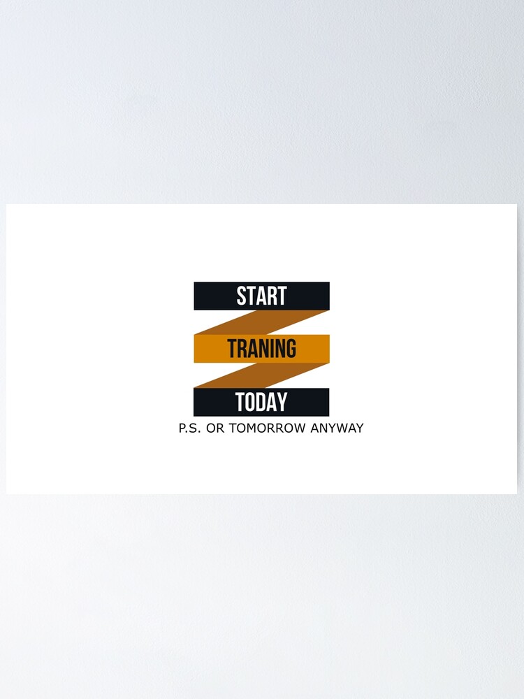 "DO YOU LOVE TRAINING" Poster for Sale by AbaTiro | Redbubble