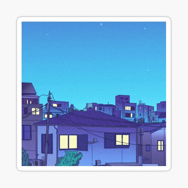 "lofi vibes" Sticker for Sale by UrSpecial | Redbubble