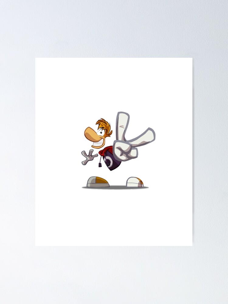 "Rayman" Poster for Sale by lara-kli | Redbubble