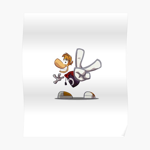 "Rayman" Poster for Sale by lara-kli | Redbubble