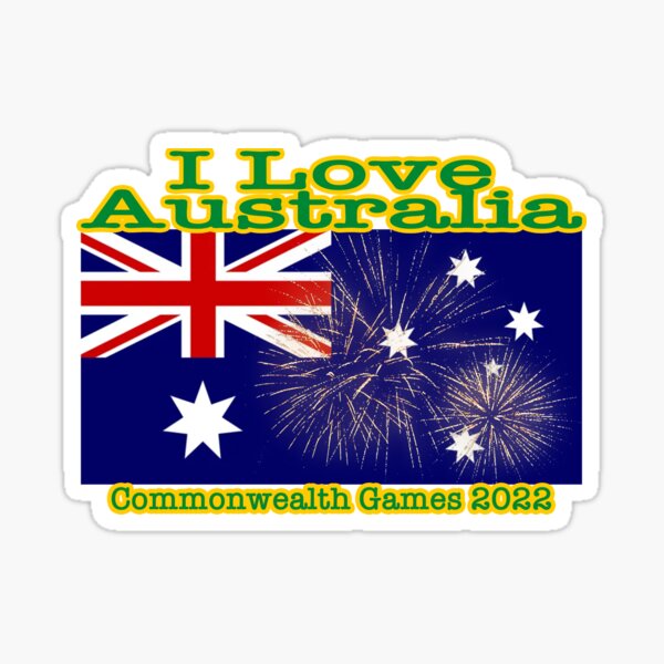 "Commonwealth Games - Australia" Sticker for Sale by images2delight ...
