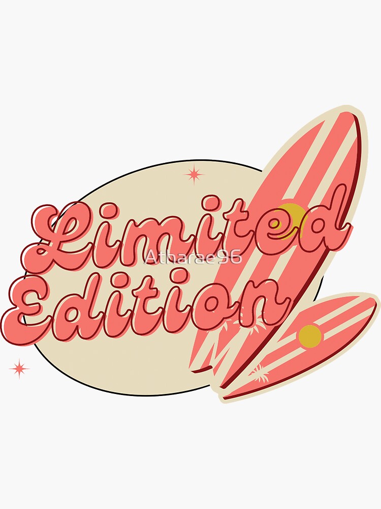 "Limited Addition Design, Summer beach vibes" Sticker for Sale by ...