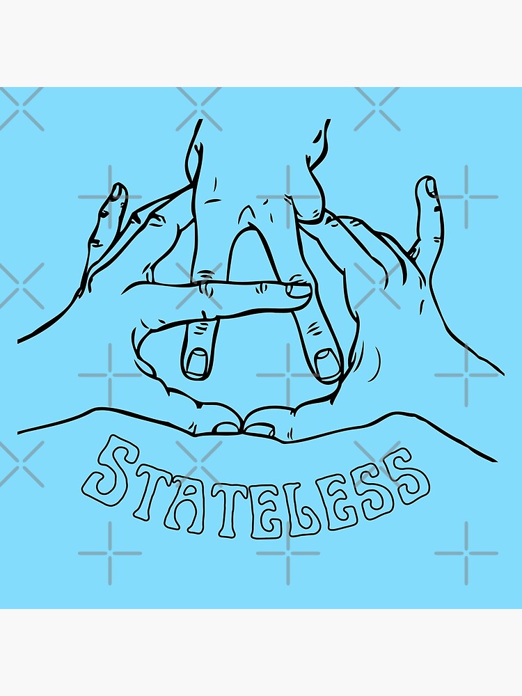 "Stateless - Anarchy Symbol" Poster for Sale by TheScribner | Redbubble