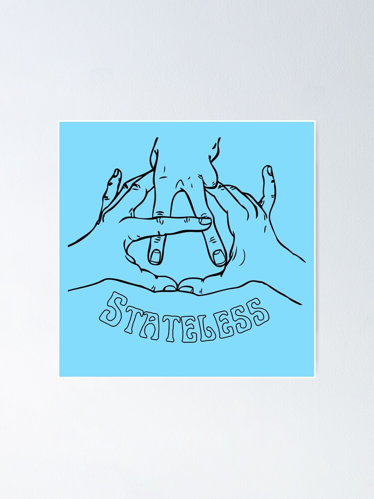 "Stateless - Anarchy Symbol" Poster for Sale by TheScribner | Redbubble