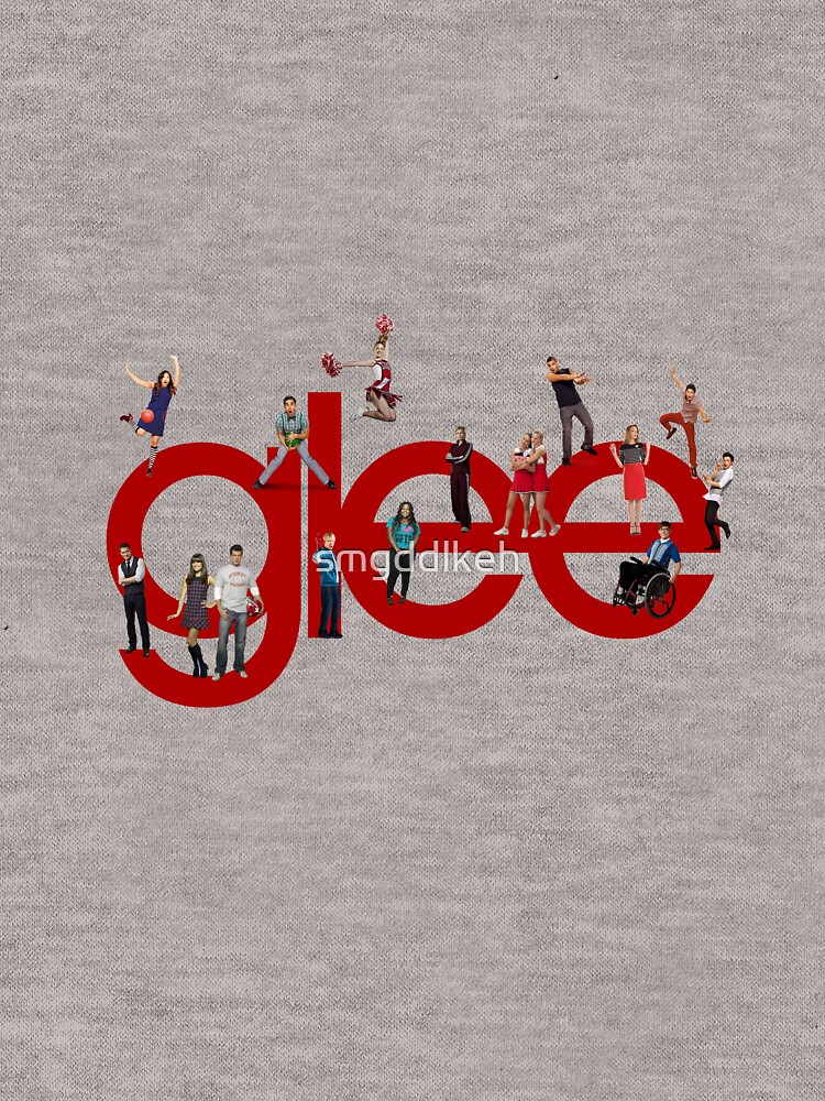 "glee logo with the cast" Lightweight Hoodie for Sale by smgddlkeh ...